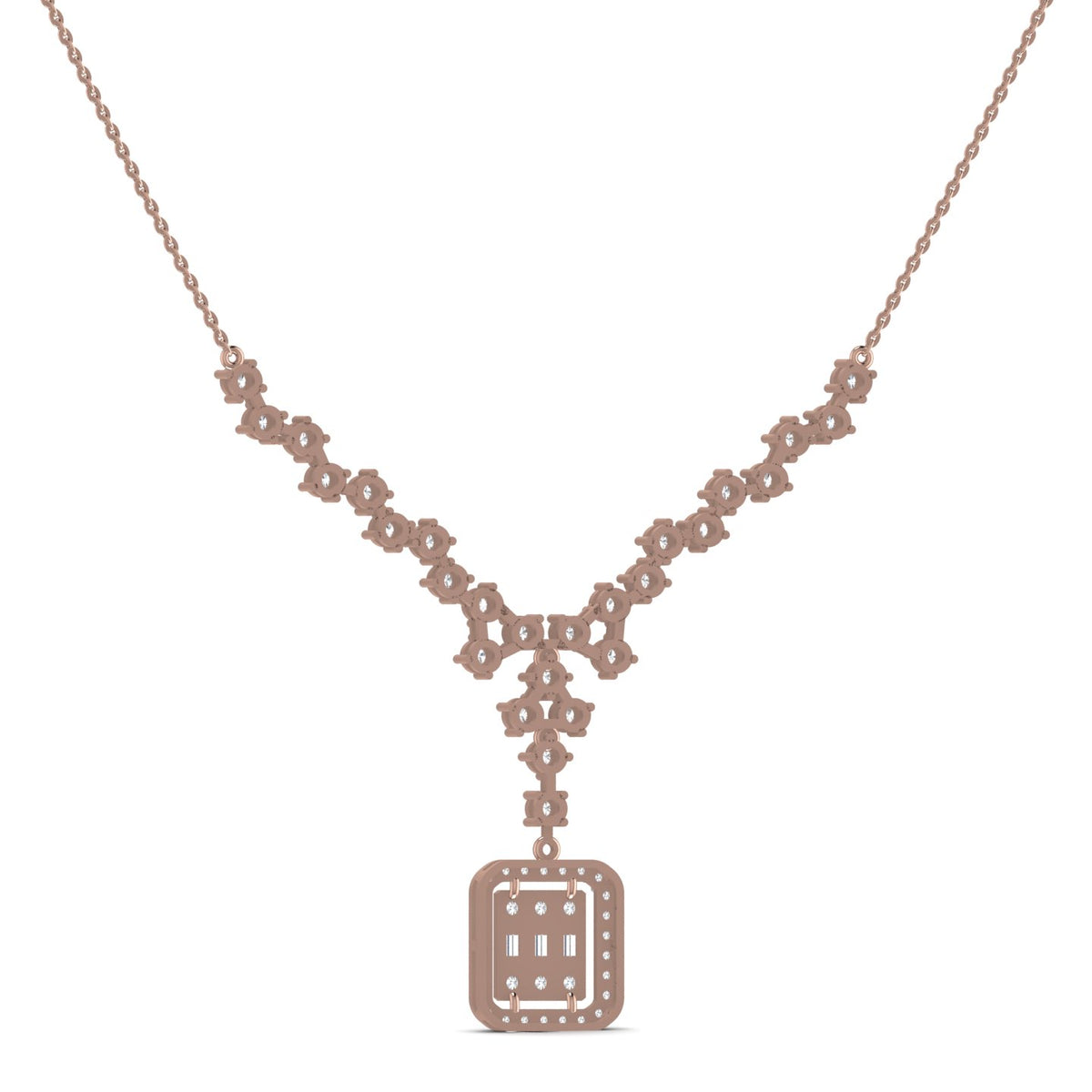 Regalia Diamond Flow Necklace – Shashva Diamonds